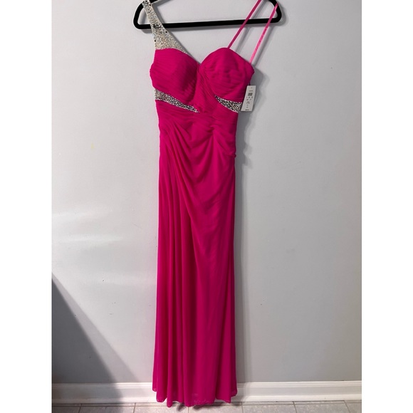 Cache | Dresses | Cache One Shoulder Gown | Poshmark